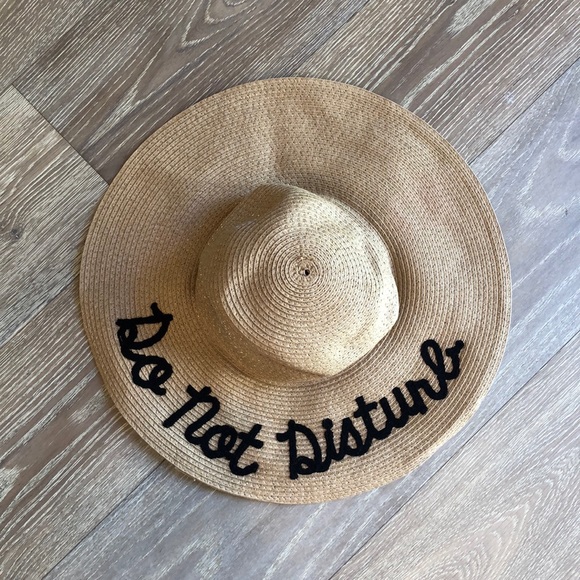 Accessories | Do Not Disturb Floppy Sun Hat | Poshmark